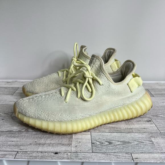 Yeezy | Shoes | Adidas Yeezy Boost 35 V2 Butter Sneakers Mens 95 Yellow ...